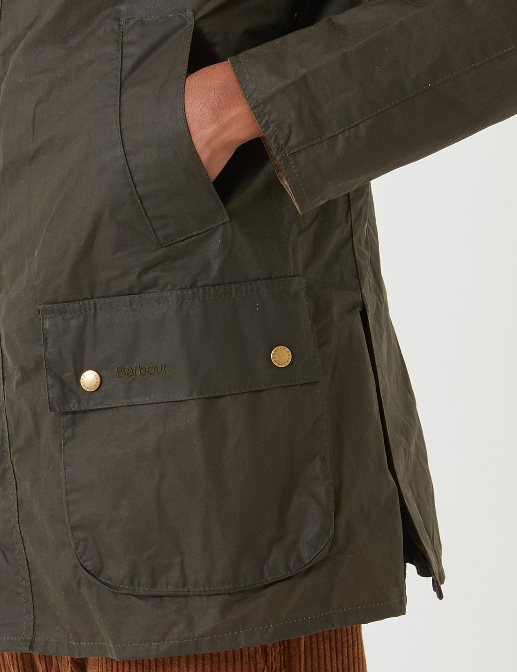 Barbour Lightweight Ashby Wax Jacket - Archive Olive Green | Garmentory
