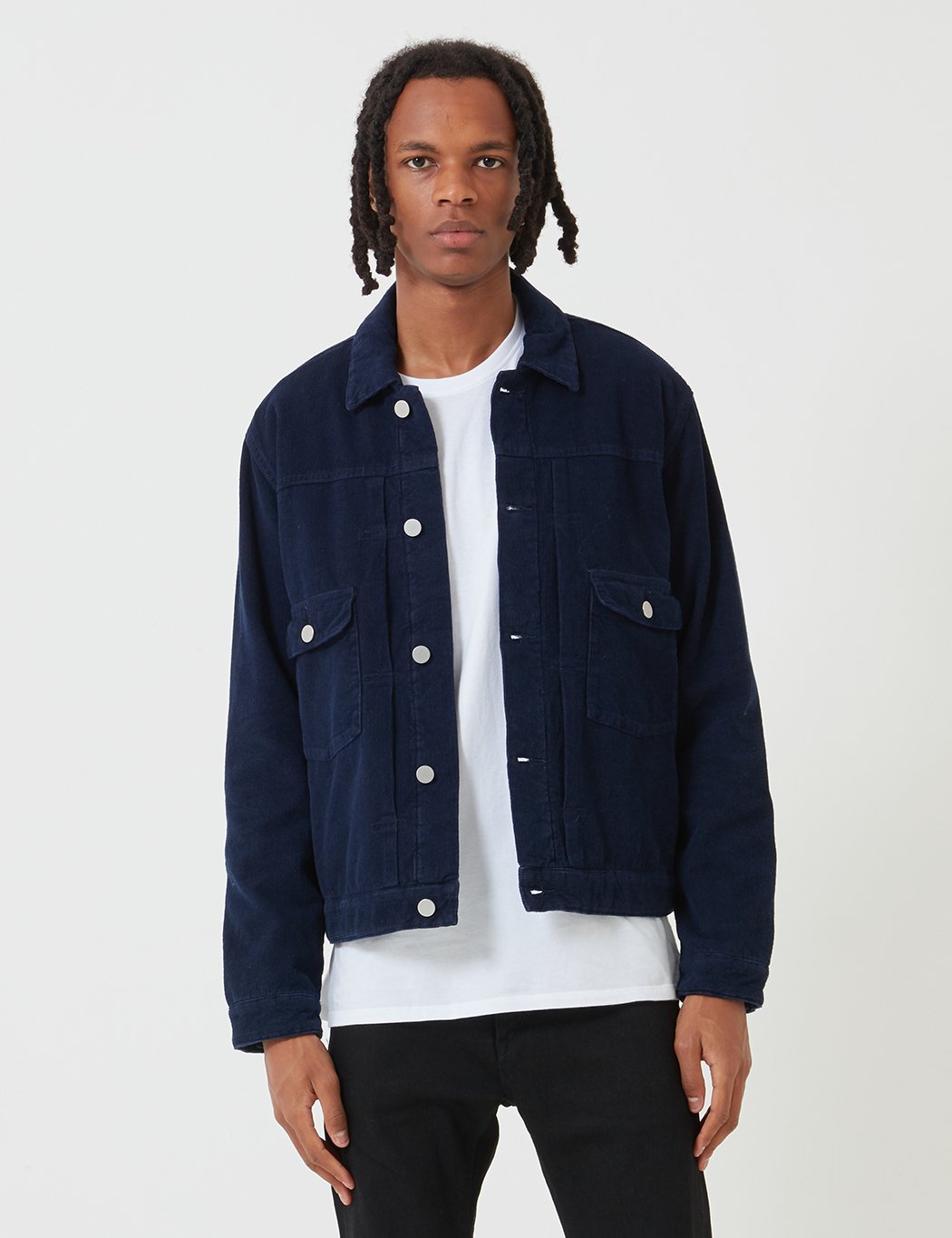 Edwin E-Classic Corduroy Jacket - Indigo Blue | Garmentory