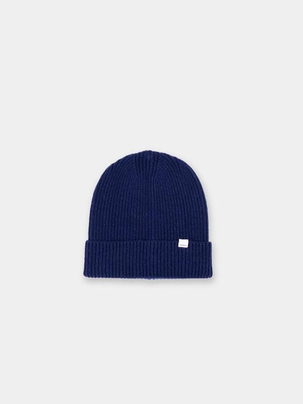 Norse Projects Women's High Top Beanie - Vintage Indigo | Garmentory