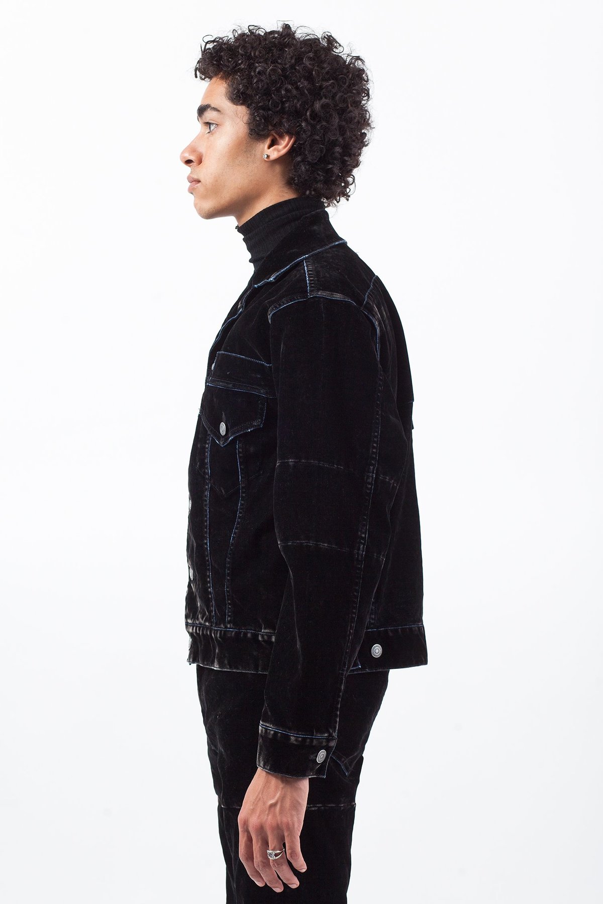 Christian Dada Flock Denim Jacket | Garmentory