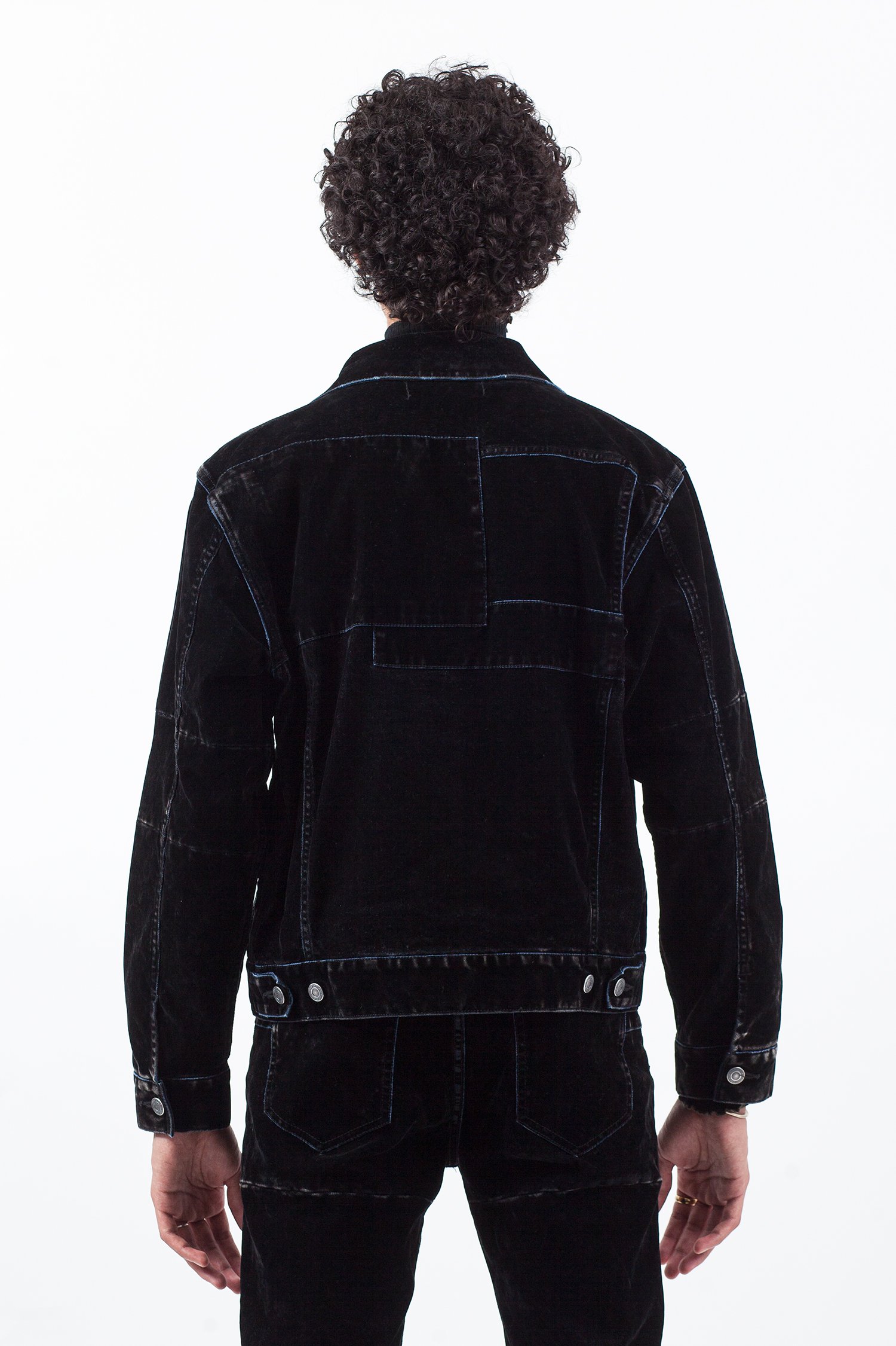 Christian Dada Flock Denim Jacket | Garmentory