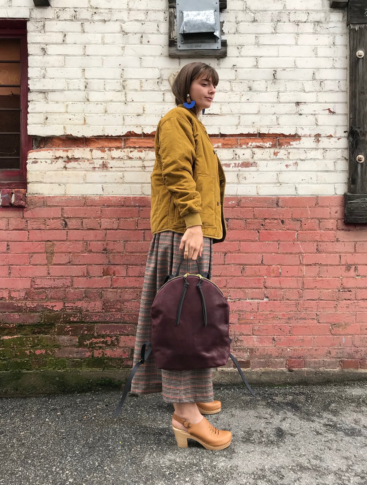 No.6 Aimara Woven Clog on High Heel - Palomino/Brown Base | Garmentory