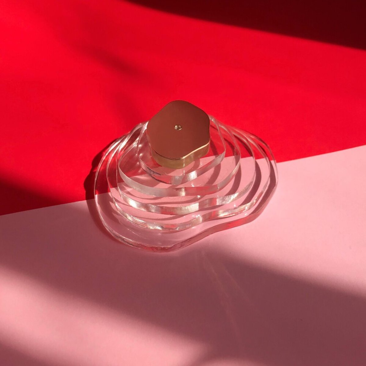 Wasted Effort TOPO INCENSE HOLDER - Clear Lucite | Garmentory