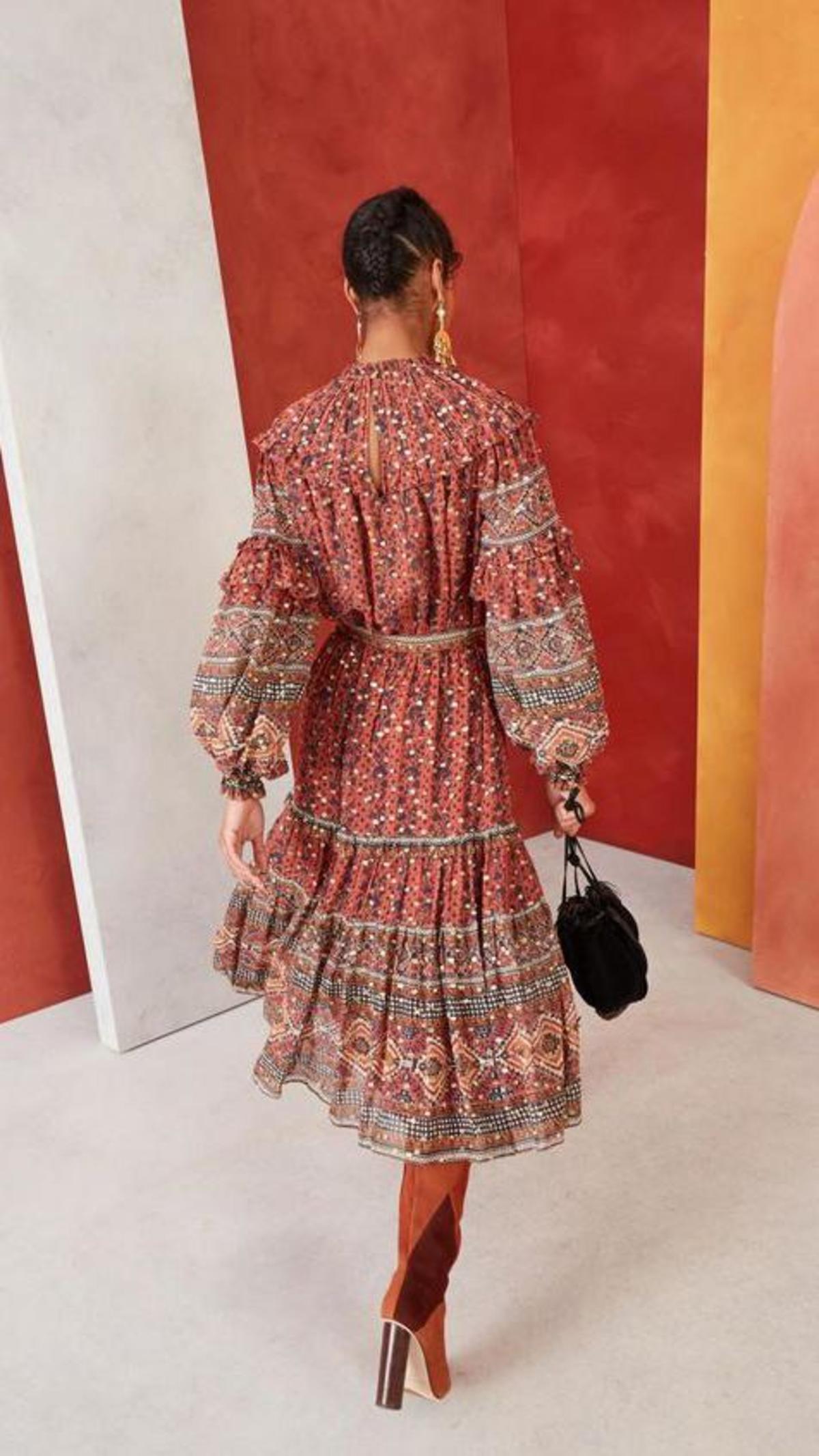 Ulla Johnson Thea Skirt - Brick | Garmentory