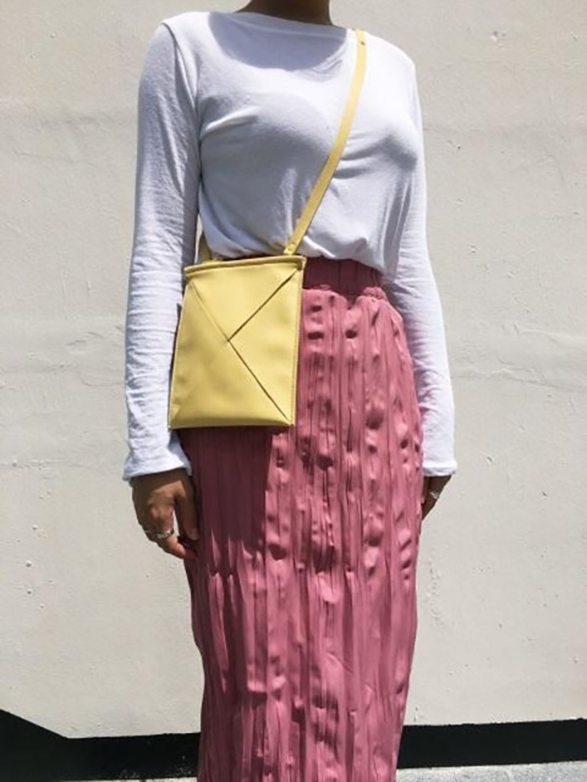 TTMAB Mini President Nappa Leather Bag - Lemon | Garmentory