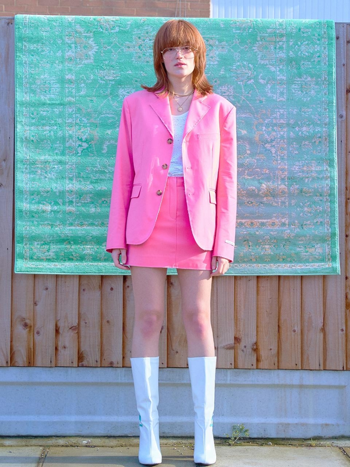 INSTANTFUNK Mannish Single Button Jacket | Garmentory