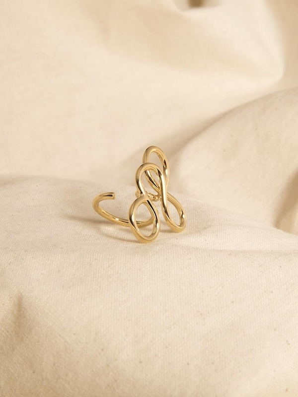 NUMBERING Bold Ring - Gold | Garmentory