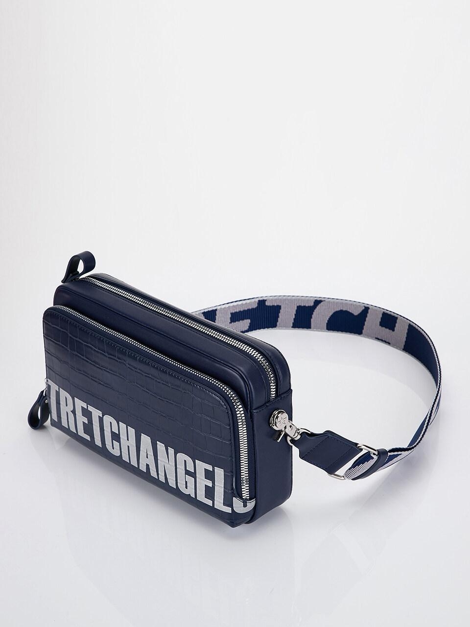 STRETCH ANGELS Giant Panini Bag - Navy | Garmentory