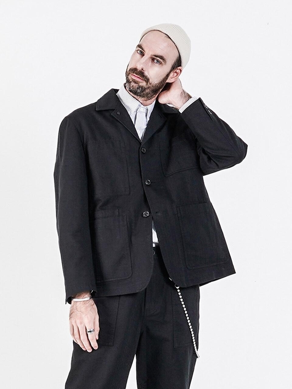 BESLOW STANDARD Work Jacket - Black | Garmentory