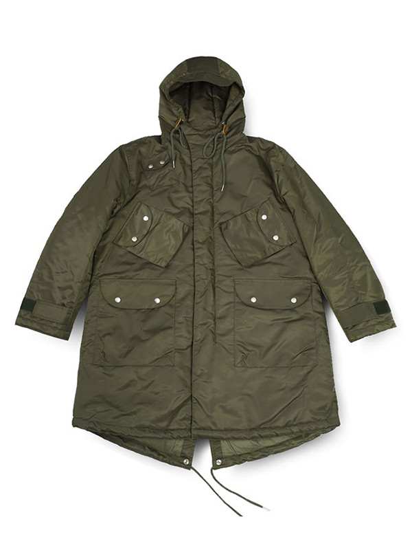 BALLUTE Alternative Down Poly C-1 Blizzard Parka - Olive | Garmentory