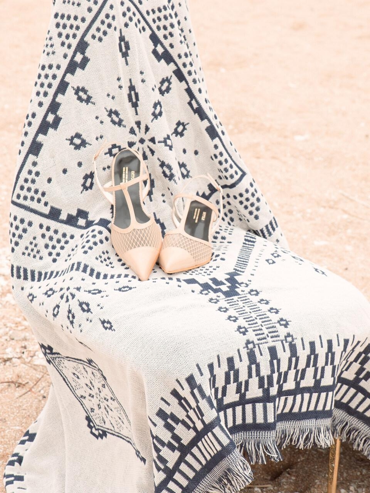 Ditole Kris T-Strap Slingback - Beige | Garmentory