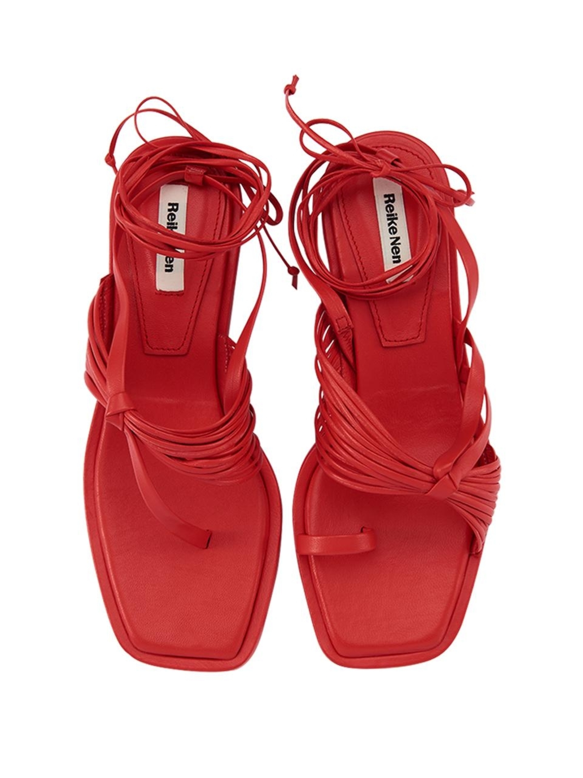 Reike Nen|^|RK2-SH014 Unbalanced String Flip-Flop | Garmentory
