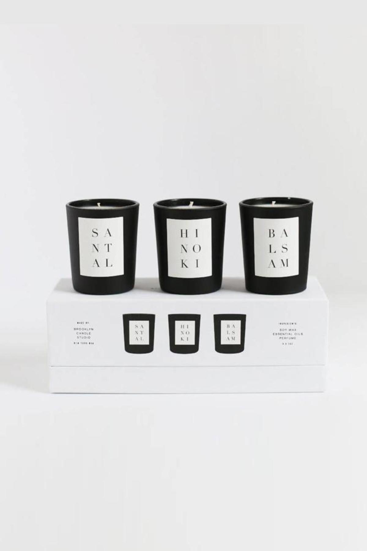 Brooklyn Candle Studio Noir Mini Candle Trio | Garmentory