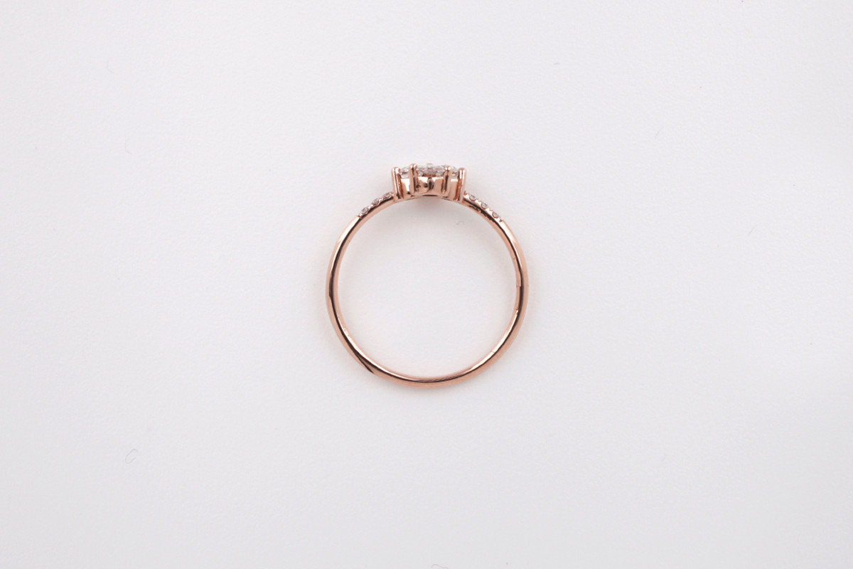 Jennie Kwon Designs Diamond Triad Equilibrium Ring | Garmentory