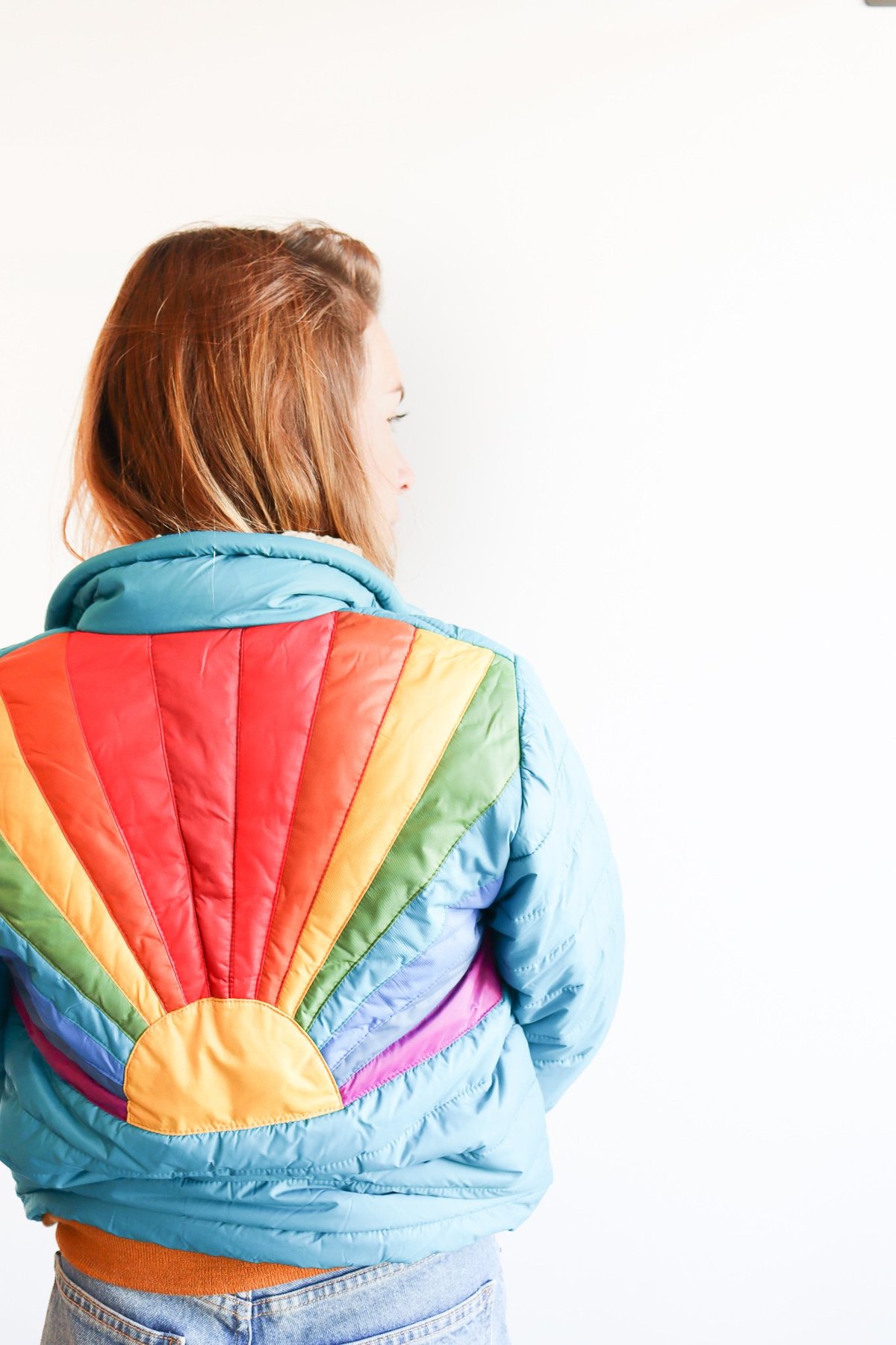 Aviator Nation Sunburst Jacket - Ocean Depths | Garmentory