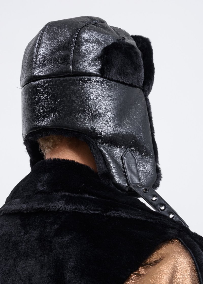 Feng Chen Wang Trapper Hat - Black | Garmentory