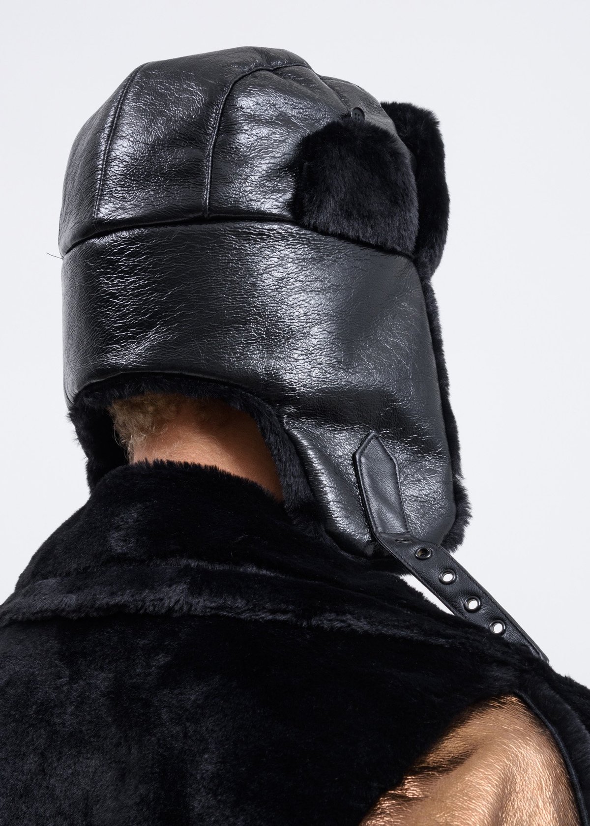 Feng Chen Wang Trapper Hat - Black | Garmentory