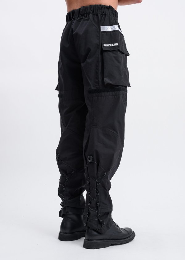 Sankuanz Kangaroo Pouch Pants - Black | Garmentory