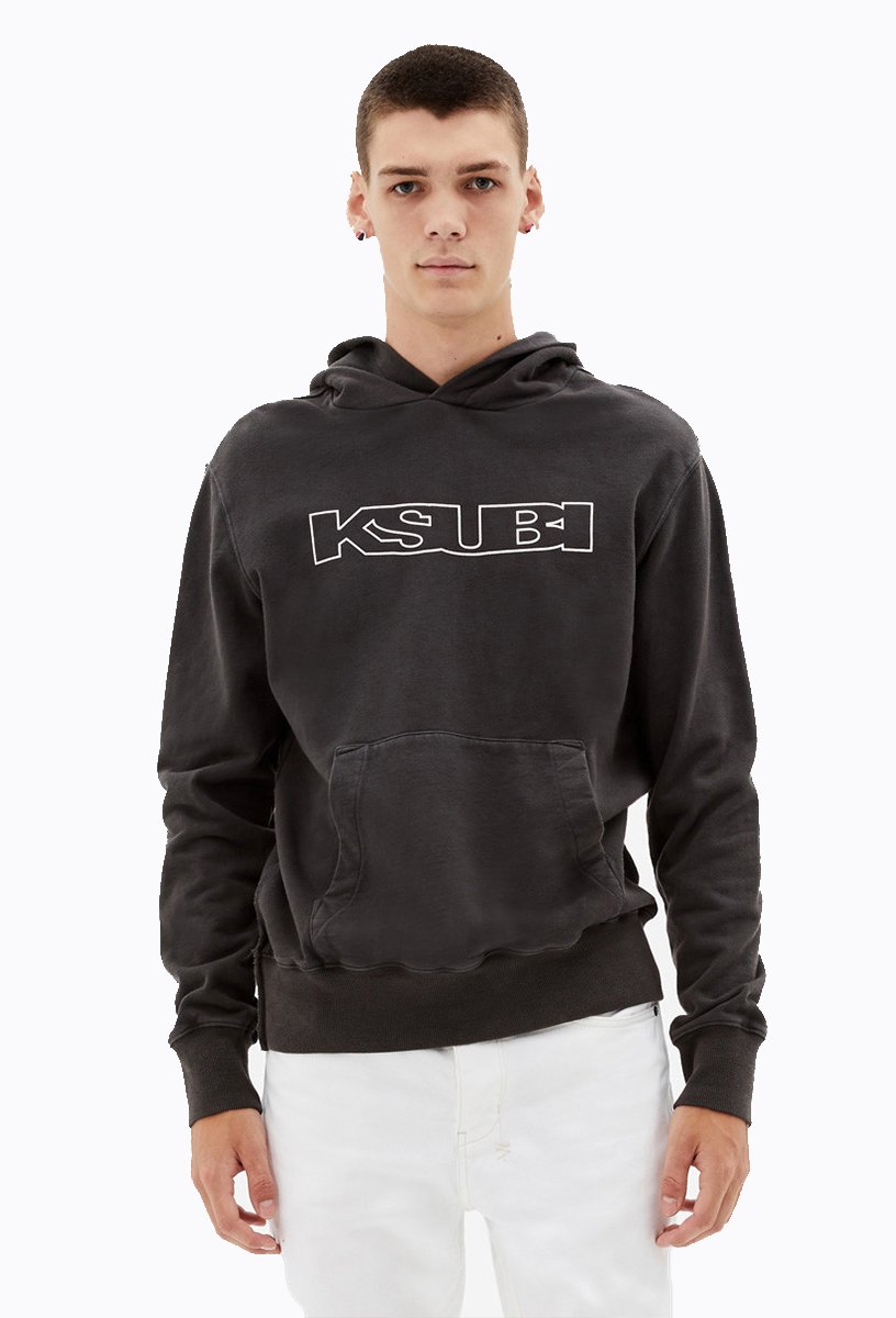 Ksubi Sign Of The Times Hoodie - Black | Garmentory