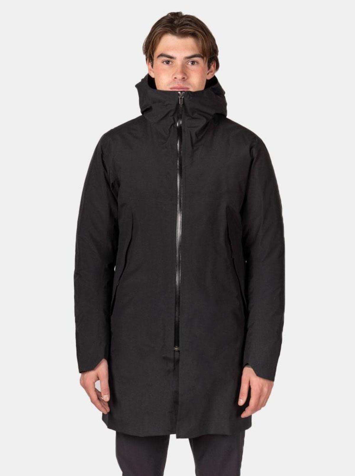 VEILANCE Monitor Down Coat - Black | Garmentory