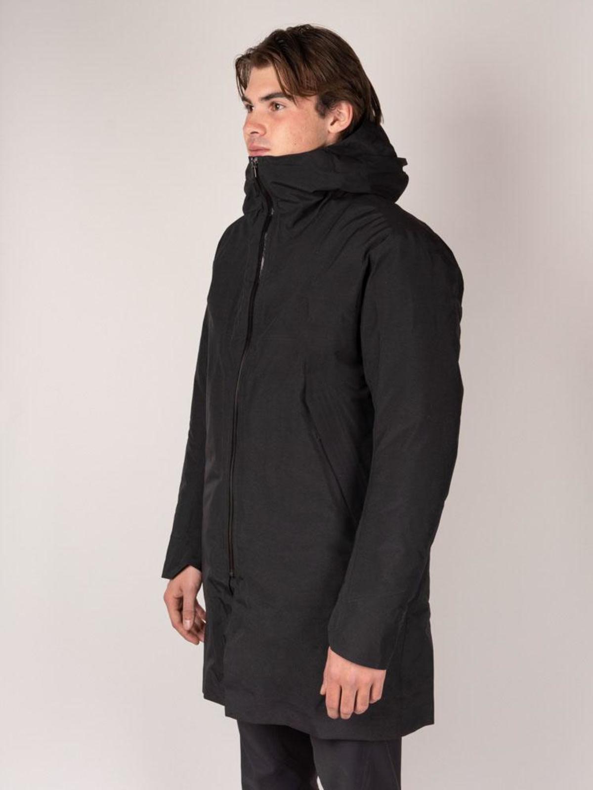 VEILANCE Monitor Down Coat - Black | Garmentory