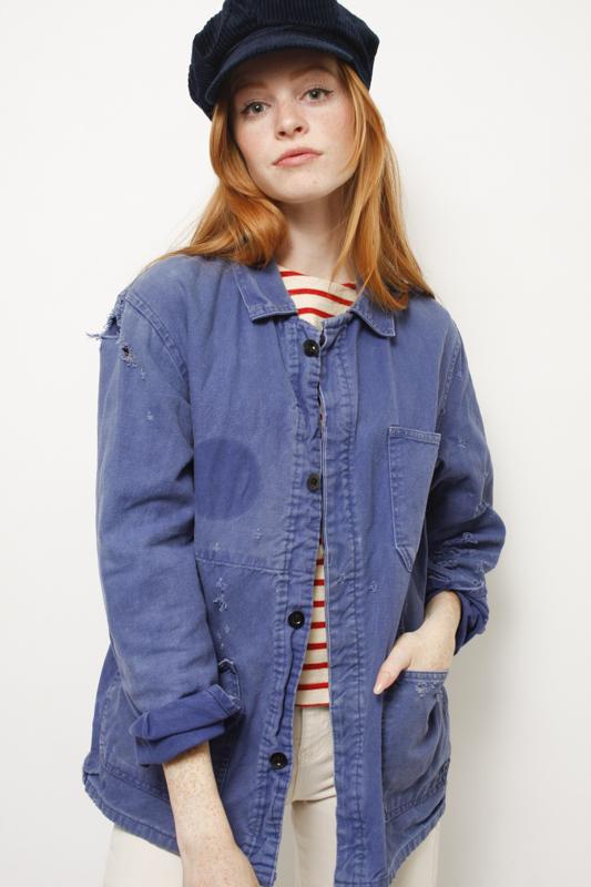 VINTAGE FRENCH WORKWEAR JACKET | Garmentory