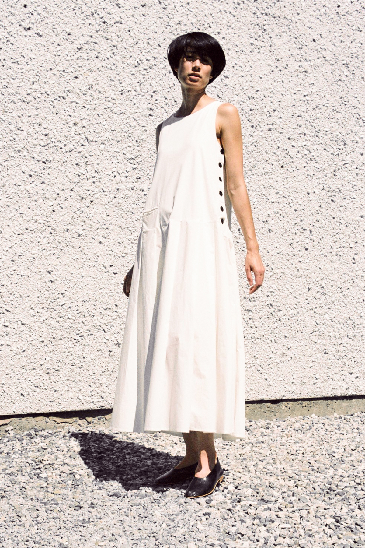 Mr. Larkin Marlin Dress - chalk white | Garmentory