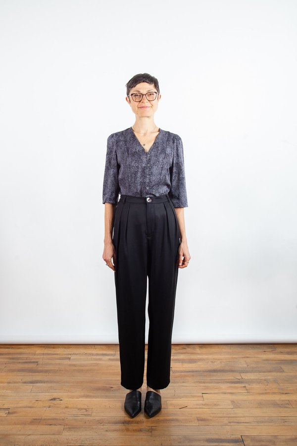 Jennifer Glasgow Nakano Pants - Black | Garmentory