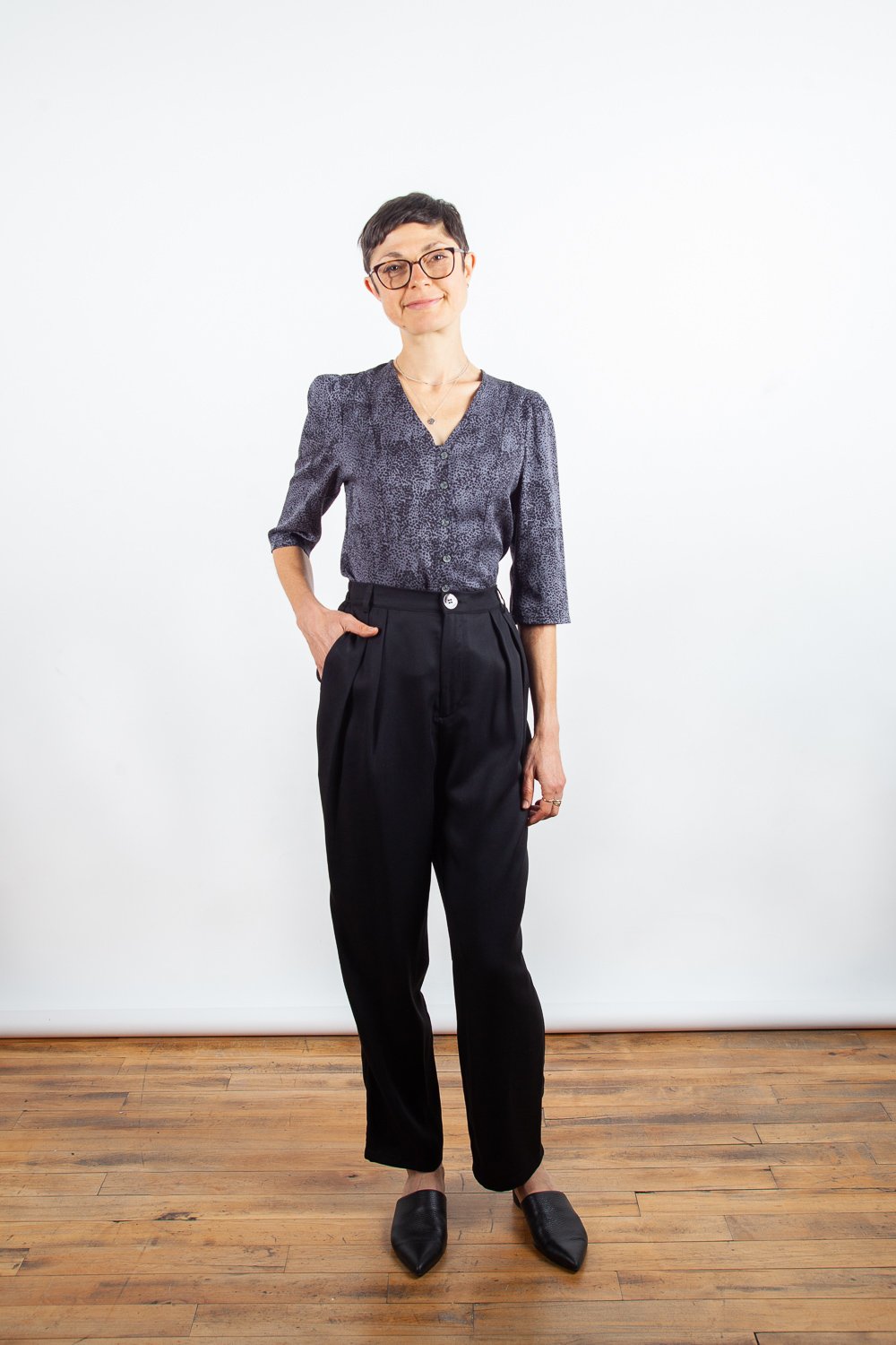 Jennifer Glasgow Nakano Pants - Black | Garmentory