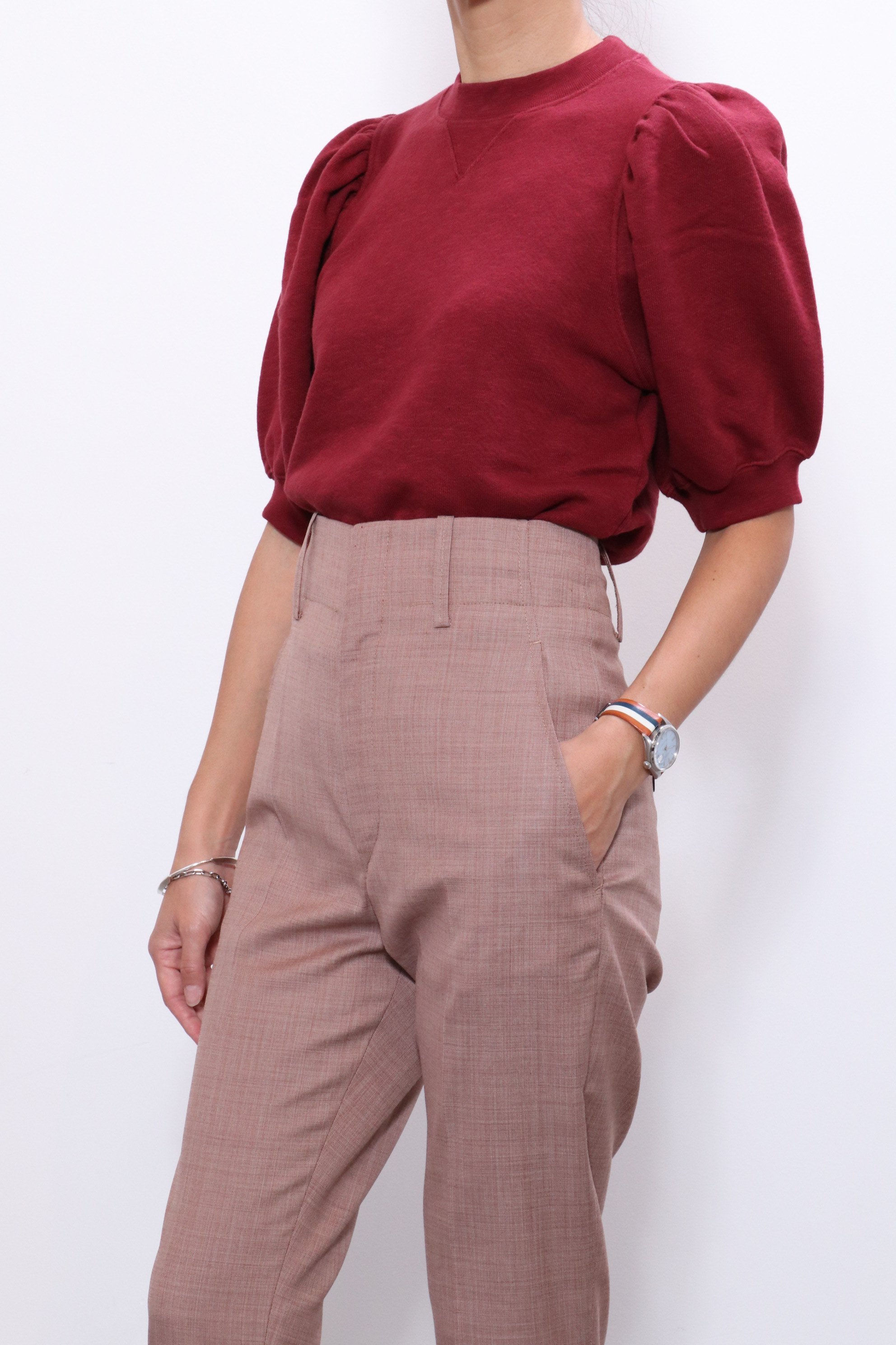 Ulla Johnson Rami Pullover - Bordeaux | Garmentory