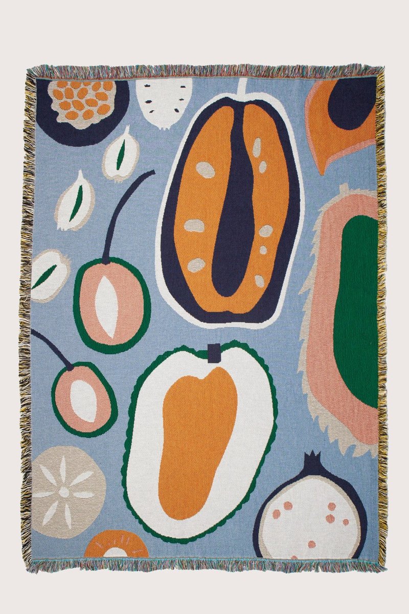 Slowdown Studio Olsen Throw Designed by Lotte Dirks | Garmentory