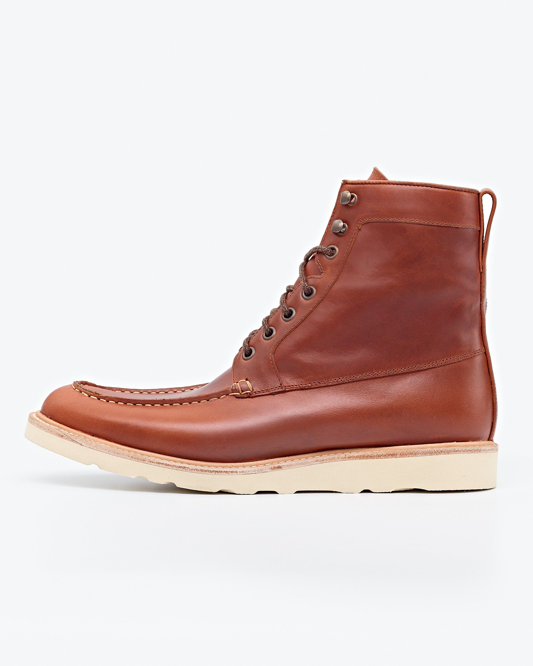 Nisolo All-Weather Mateo Boot - Brandy | Garmentory