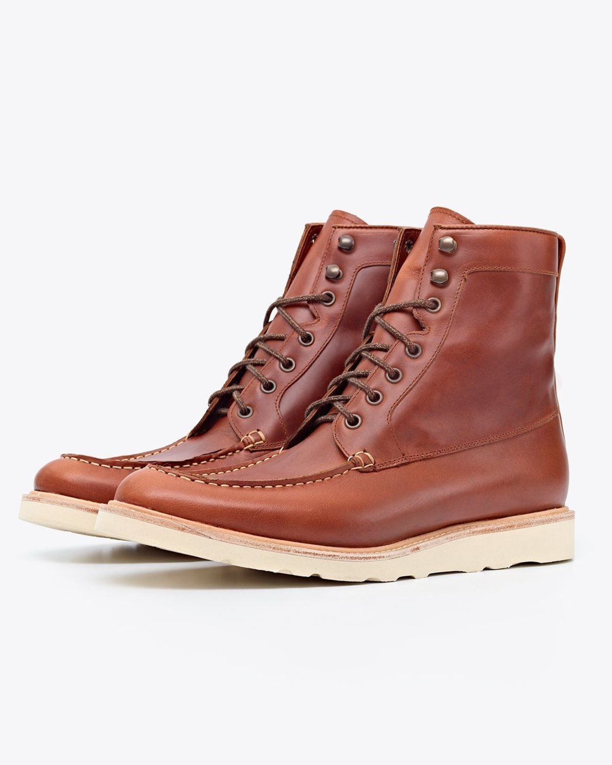 Nisolo All-Weather Mateo Boot - Brandy | Garmentory
