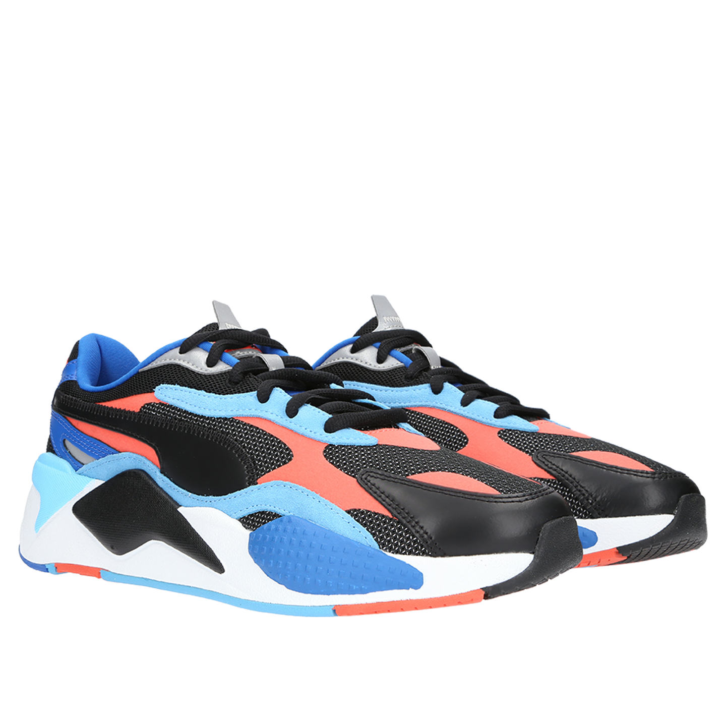 Puma RS-X3 Level Up Sneaker - Black/Hot Coral | Garmentory