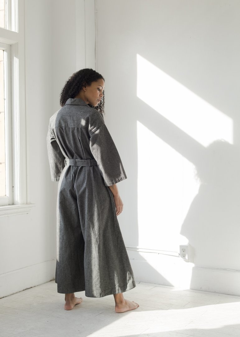 Esby Apparel Scarlett Jumpsuit - Shadow Stripe | Garmentory