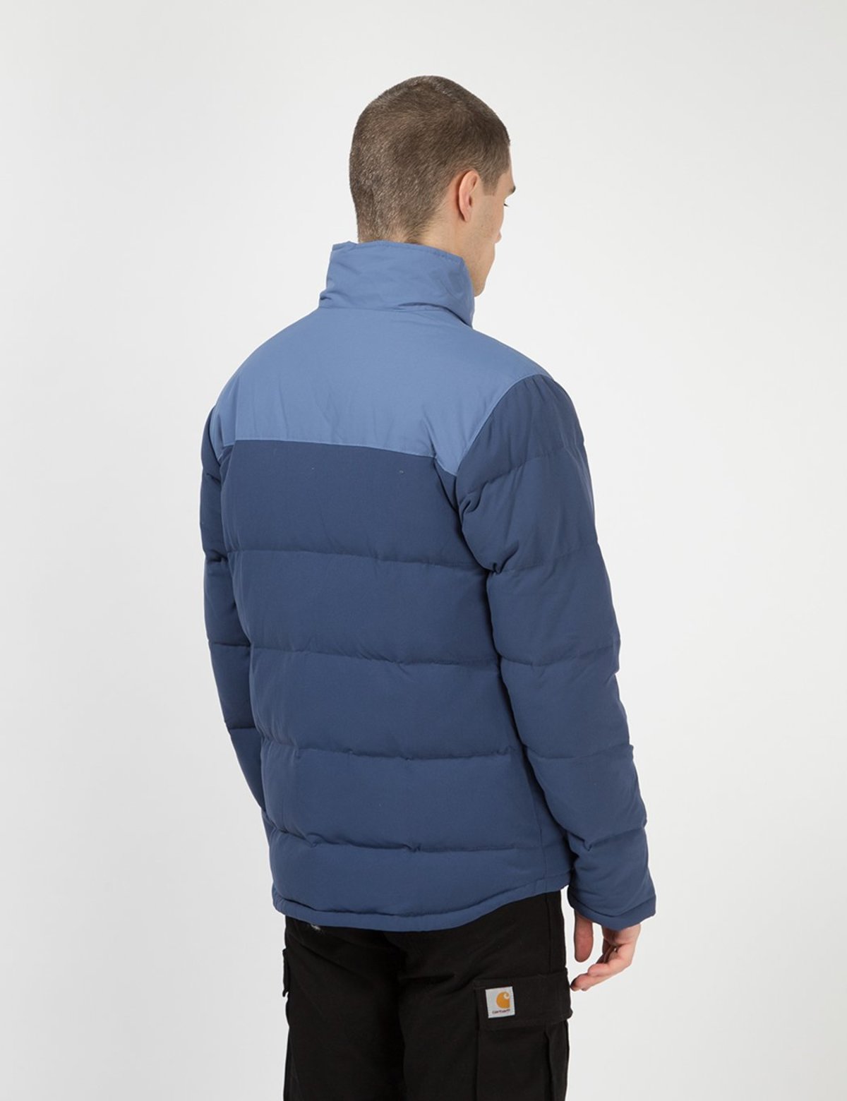 Patagonia Bivy Down Jacket - Stone Blue/Woolly Blue | Garmentory