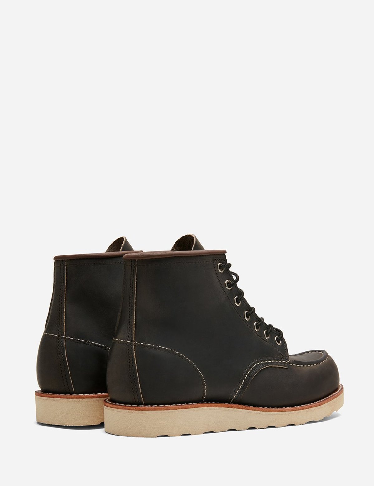Red Wing Heritage 8890 6" Moc Toe Work Boots - Charcoal Grey | Garmentory