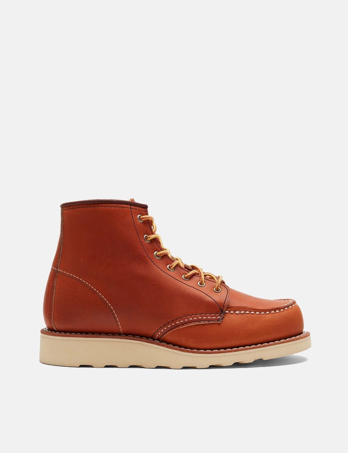 Women's Red Wing Heritage Work 6" Moc Toe Boots (3375) - Tan Oro Legacy ...