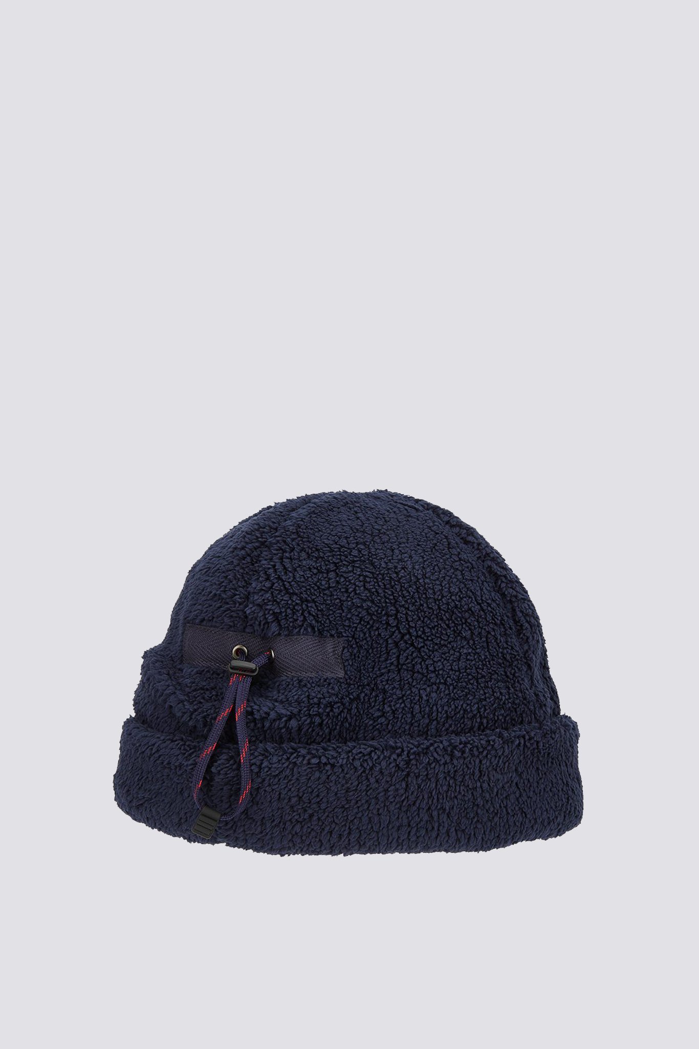 Cableami Boa Fleece Hat - Navy | Garmentory