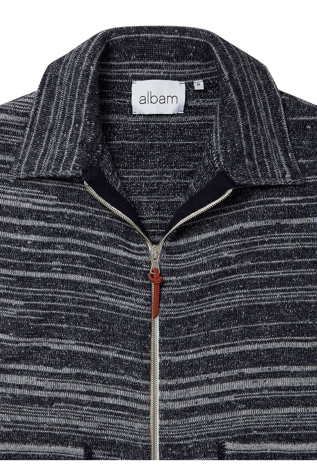 ALBAM Stripe Milano Track Sweater | Garmentory