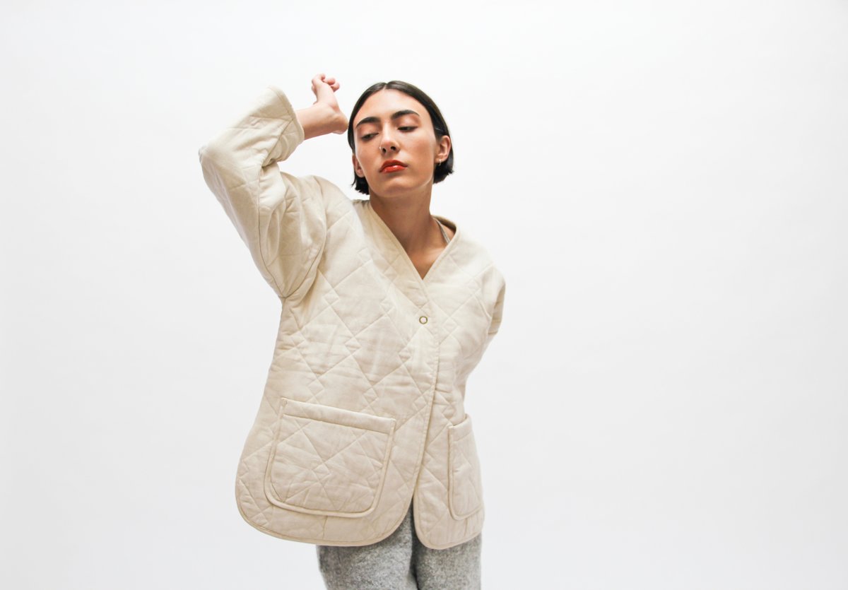 Micaela Greg Diamond Quilted Jacket | Garmentory