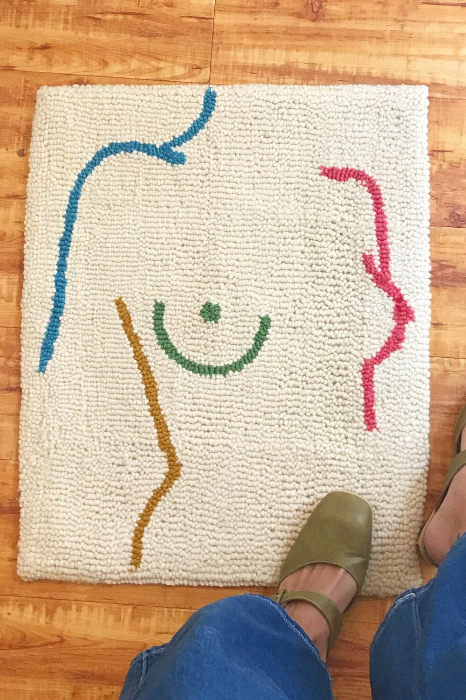 Glass By Erica Rainbow Body Rug | Garmentory