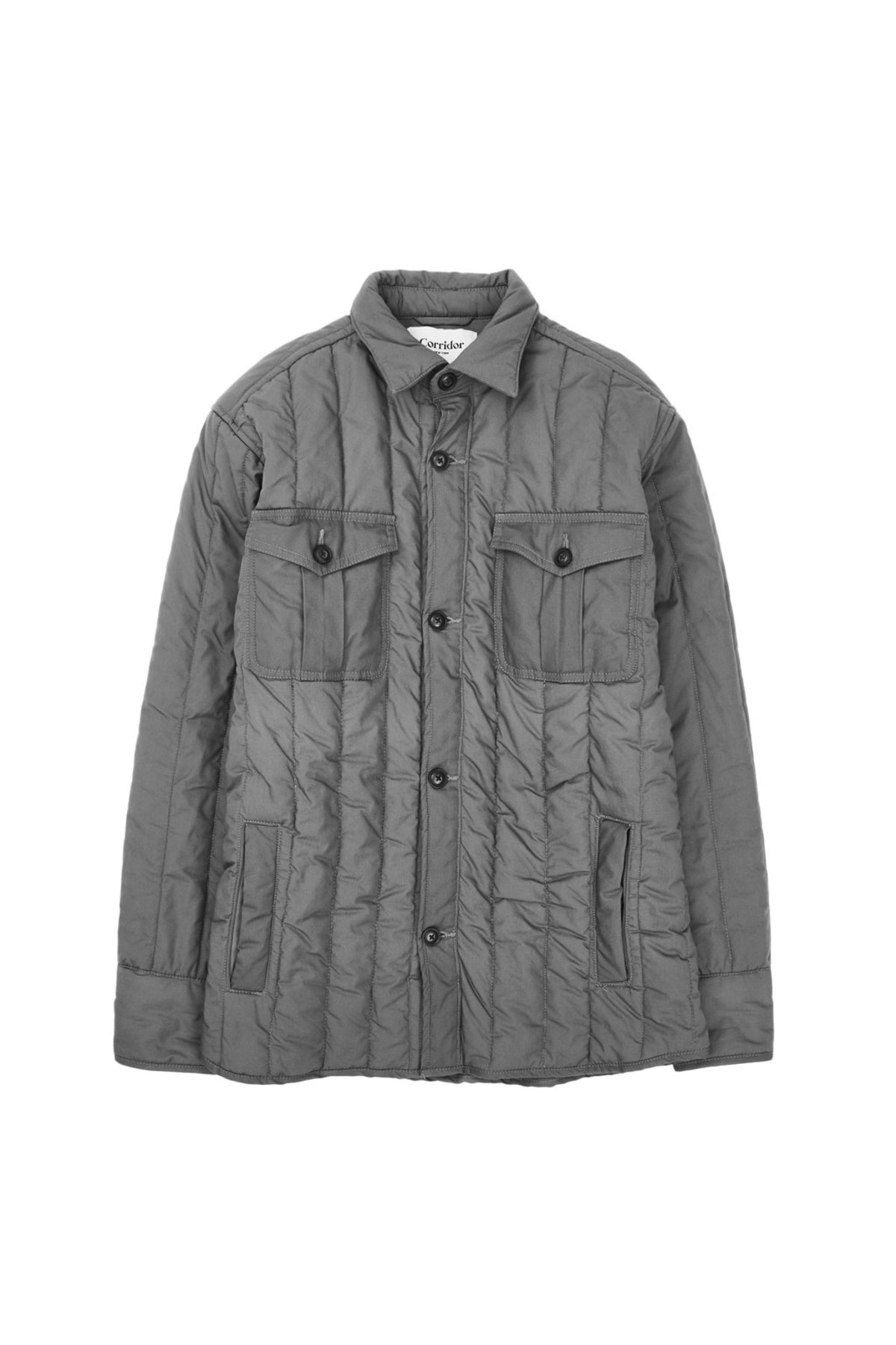 CORRIDOR NYC Heavy Canvas Quilted Jacket - grey | Garmentory