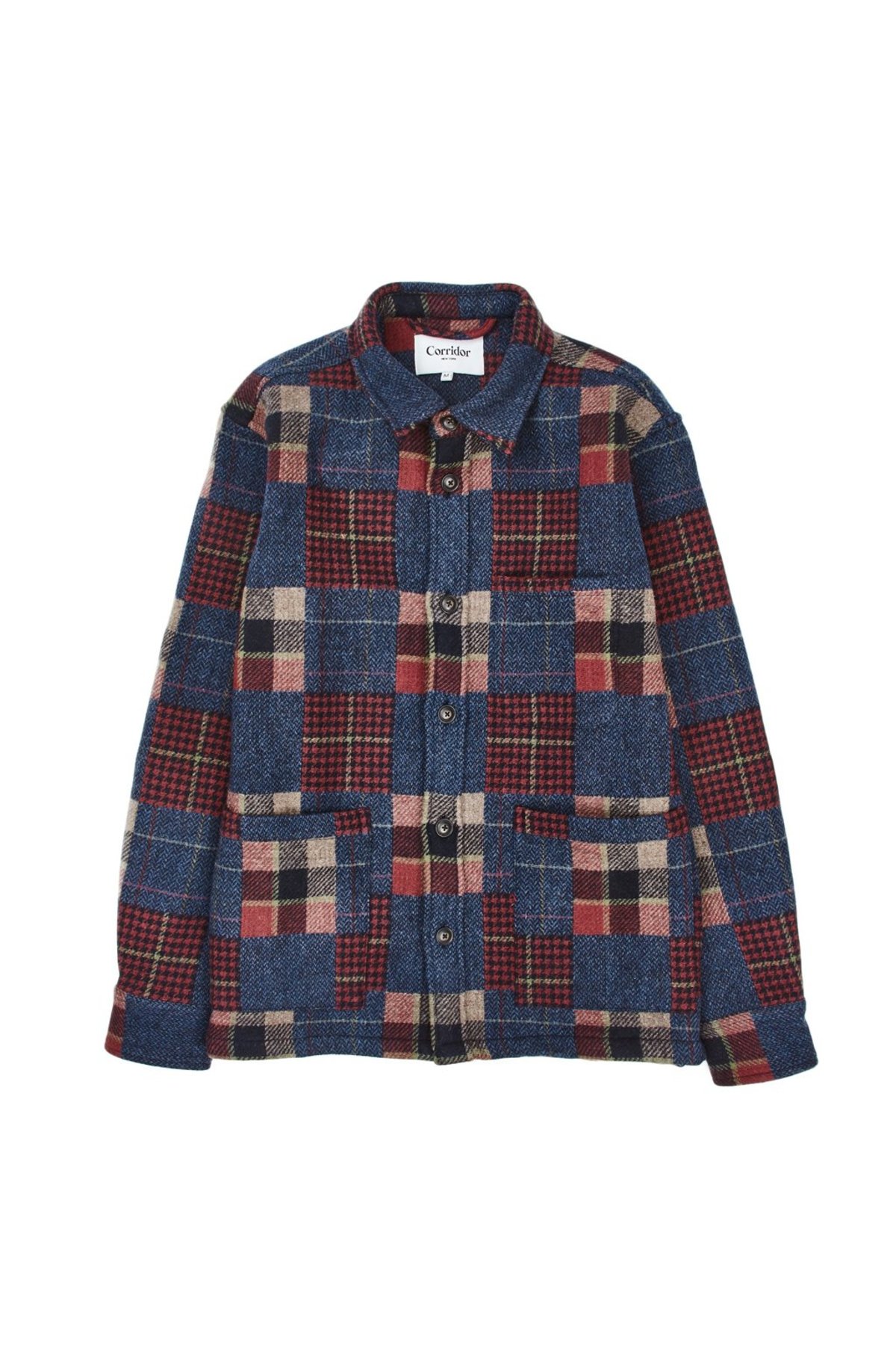CORRIDOR Patchwork Wool Jacket | Garmentory