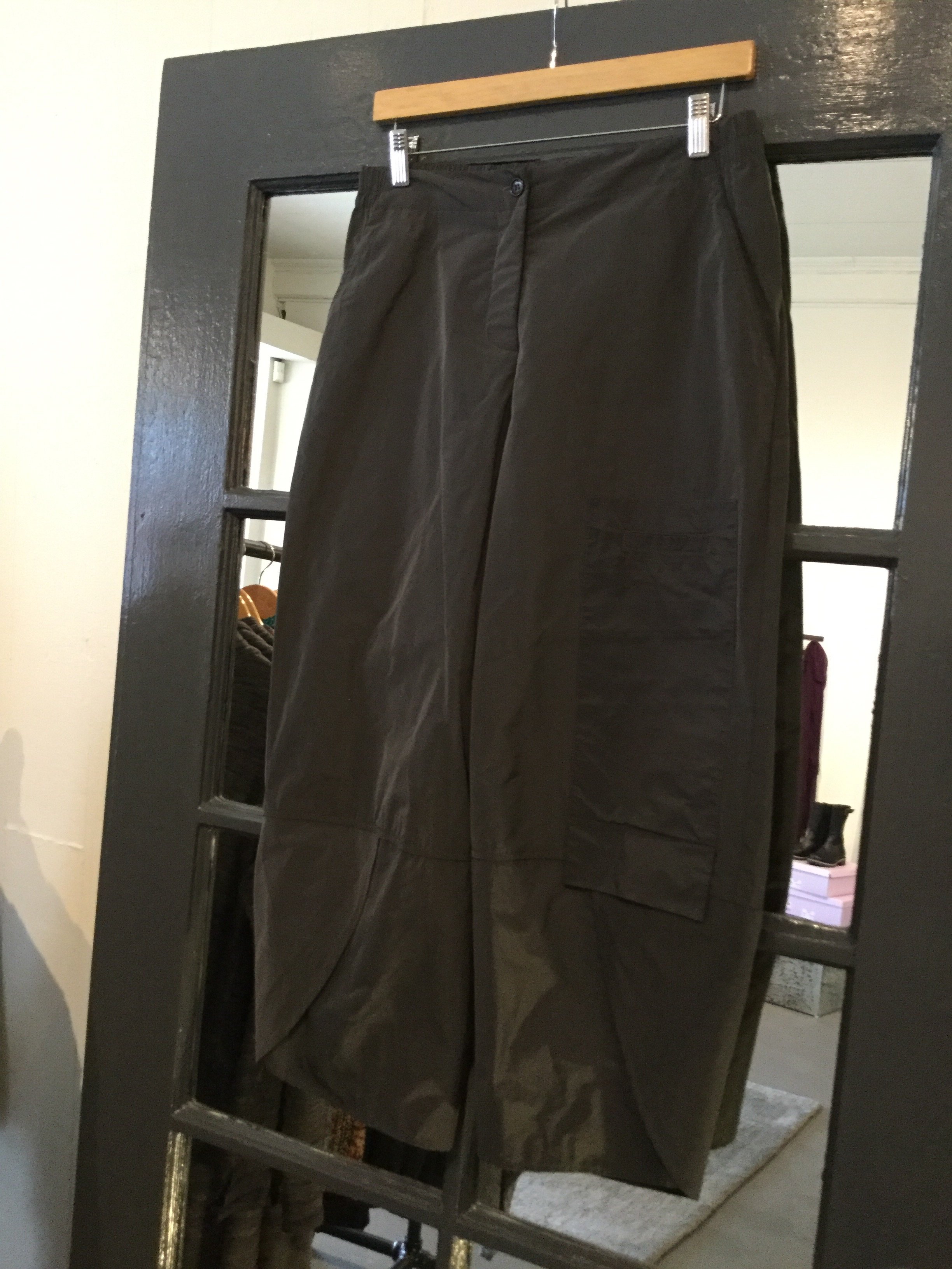 Sun Kim Monet Pants - steel gray | Garmentory