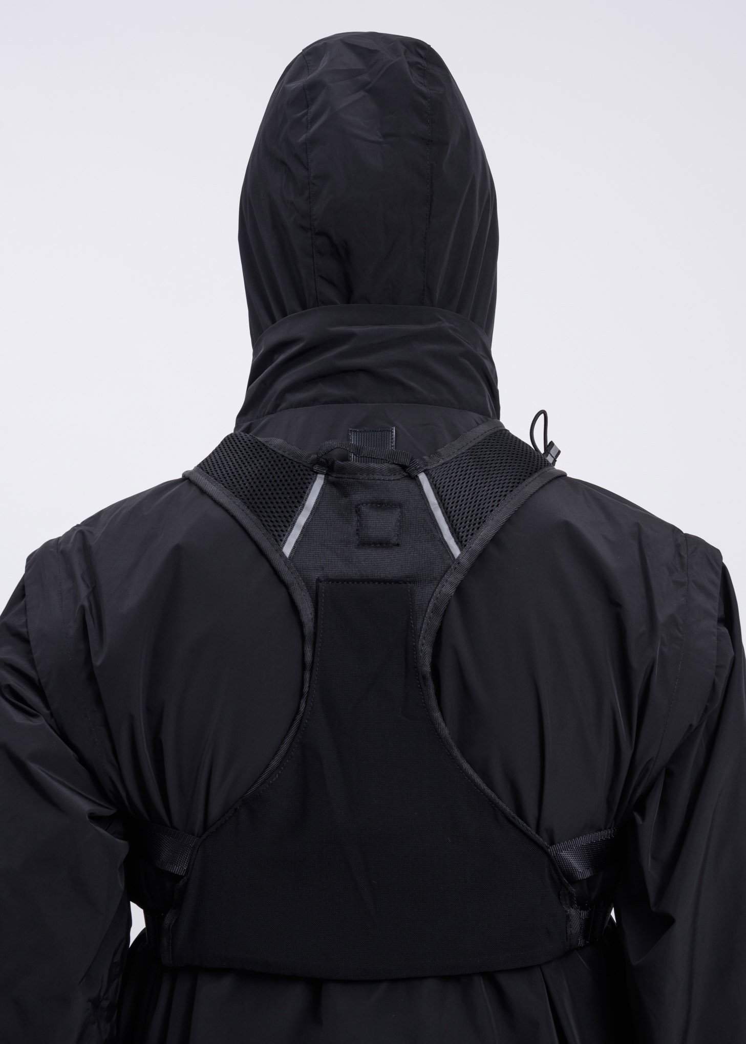 Heliot Emil Technical Vest Jacket - Black | Garmentory