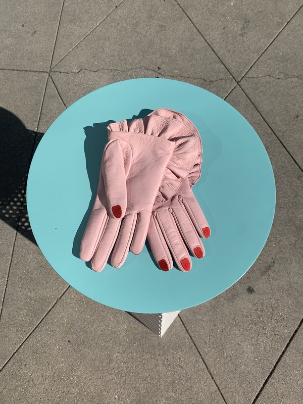 Vivetta Gloves With Ruffles | Garmentory