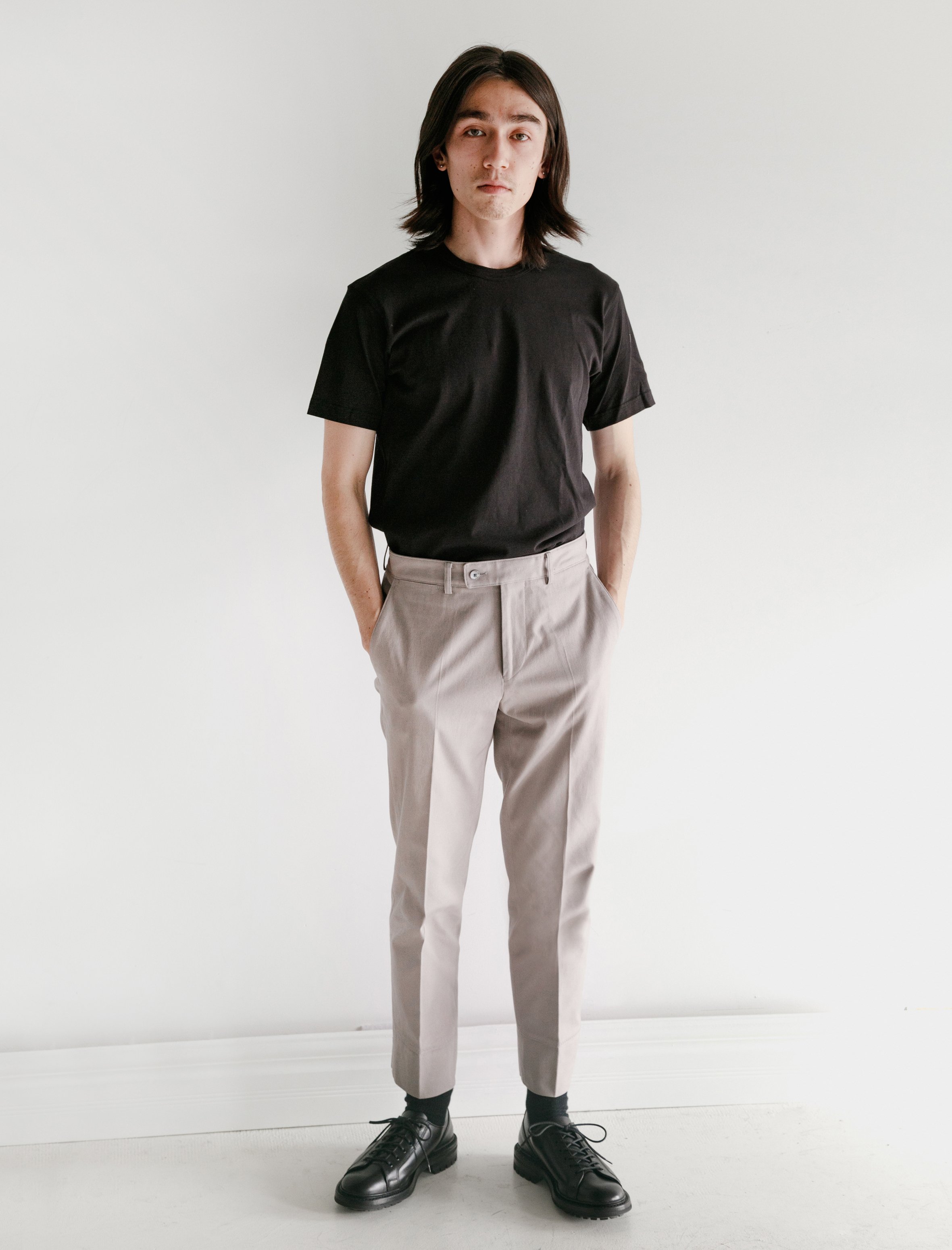 Childs False Hem Pant - Mink | Garmentory