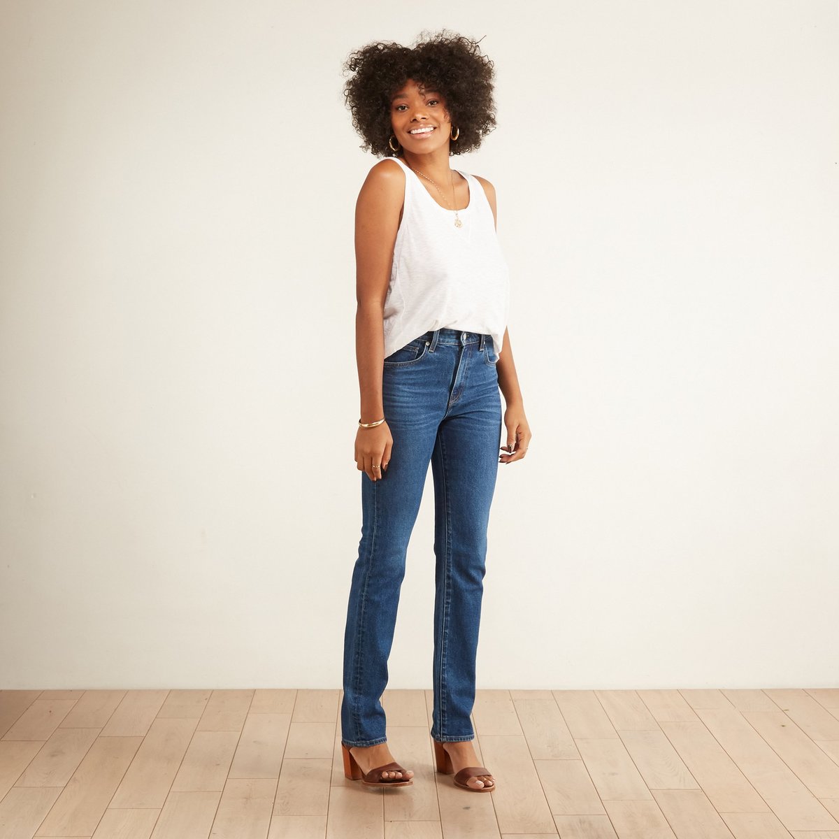 CQY: Candid Straight Leg Jeans | Garmentory