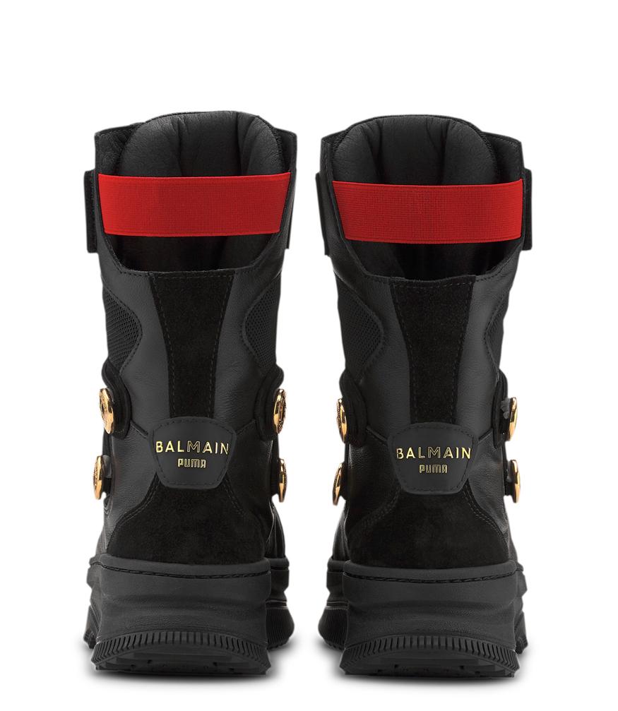 PUMA X BALMAIN DEVA BOOT - BLACK | Garmentory